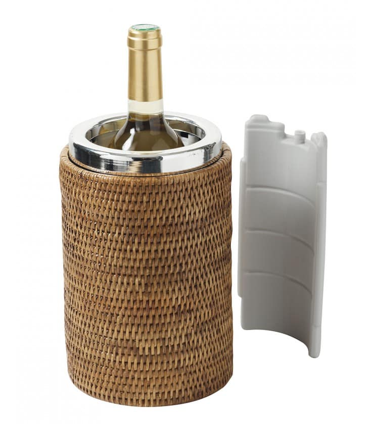 Rattan bottle cooler store